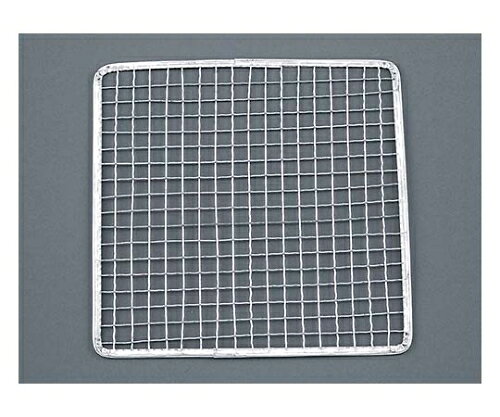 ●φ1.2×10mm目(クリンプ目)●焼アミを多量、頻繁に使用する焼肉屋にお推めです。●安価の為、使いすてとしても使用できます。●外寸（mm）：269×269●材質1：亜鉛引●材質2：ブリキ渕巻