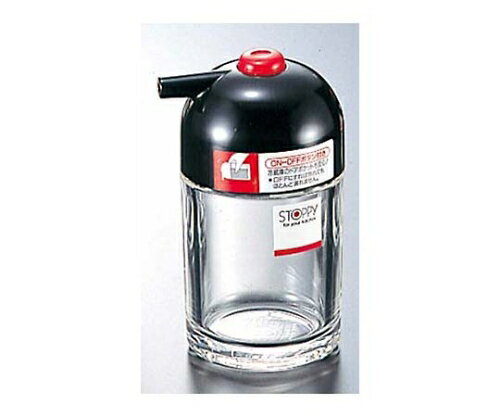 ●上部にある赤いボタンでON／OFF切り替え(ワンプッシュ方式)●OFF状態では、空気の流入がなく、ほとんど漏れません。冷蔵庫のポケットにも安心してお使いいただけます。●外寸（mm）：φ57×H117●容量：150ml●材質1：メタクリル樹脂