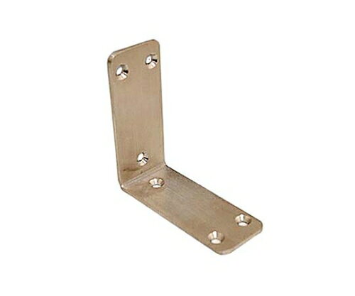 ●錆に強いステンレス製の補強金具です。●サイズ：幅30×長さ105×105mm●板厚：3mm●ビス穴径：4.5mm●コード番号：00016836