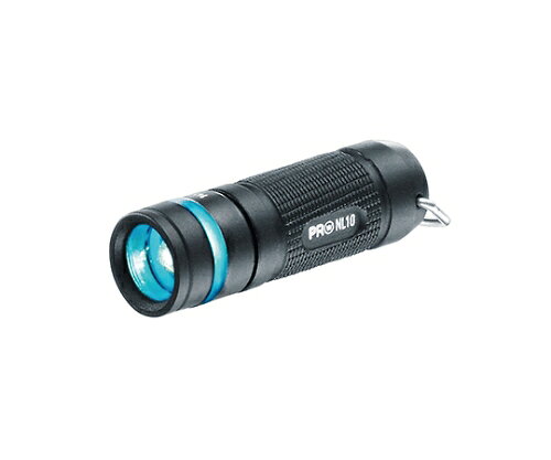 ●100円玉と同じ重量4.8g●ベルトやリュックに取付できるキーリング付●米国工業規格ANSI FL1準拠●光源：LED●明るさ：15ルーメン●稼働時間：20分●照射可能距離：15m●電源：LR41ボタン電池4個●長さ：36mm、前部径11...