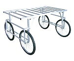 ●アルミ製なので軽量●最大積載量：250●荷台サイズ：1800×990