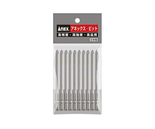 ●サビに強く均一なメッキ層の無電解ニッケル処理(シルバー)●マグネット付●入組本数：10●サイズ(#)：1●全長(mm)：100