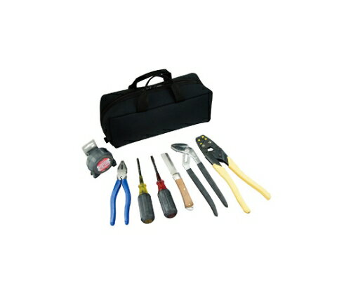 ●1種・2種●技能試験に必要な工具をワンセット[キットE]●セット数：7点組●コンパクトで使いやすいソフトな新型キャリングケース付●セット内容：電工プロペンチ JP-175、圧着工具(VAスリーブ用)DC-17A、ウォーターポンププライヤー...