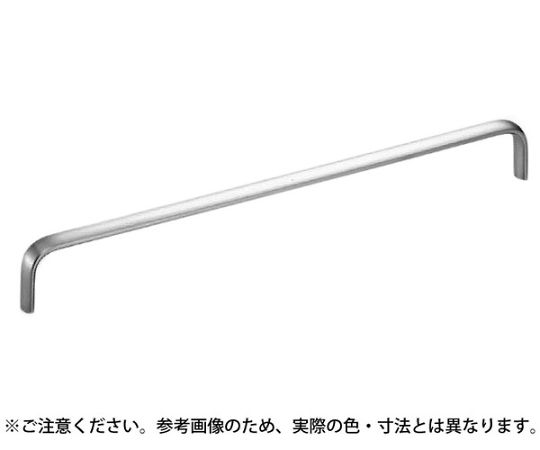 ●家具タンスの取っ手・ツマミシリーズ●材質：ステンレス●長さ：3000mm●ハンドル部：125×65mm（楕円形）●鏡面磨●ハンドル●コード番号：03848343