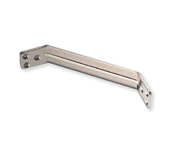 ●かわいいカラーの取付金具。●日曜大工・家具転倒防止に。●サイズ：3×25×30×100×30mm●材質：スチール●表面加工：ニッケルメッキ●コード番号：00169029