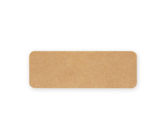 ●ナチュラルな未晒しは他の包装資材との相性も良いです。●サイズ：13×38mm●入り数：180片入り(18片×10シート)