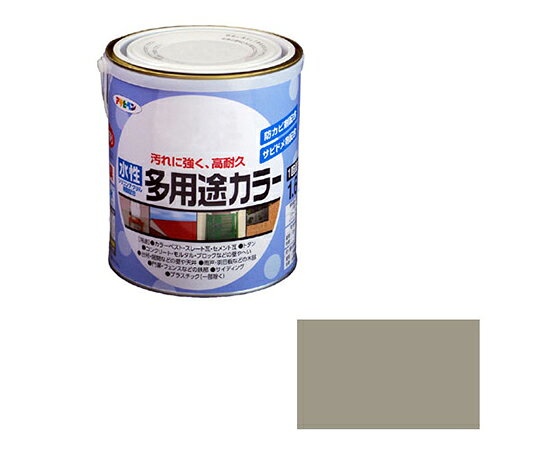 ●汚れに強く、高耐久●強力防カビ剤を配合していますので、長時間カビの発生を防ぐ●容量：1.6L●カラー：ライトグレー●重量：2400g●コード番号：9016728