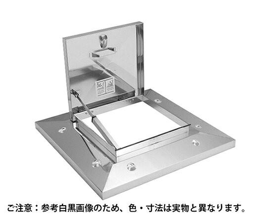 ●ステンレス製で耐候性に優れています。●600mm角●材質：SUS304●ガスクッション式ステー●コード番号：03135102