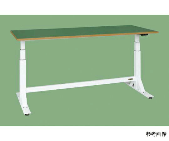 ●立ち作業、座り作業、体格に合わせて細かく調整可能な電動昇降作業台。●外寸：W1800×D750×H650〜1100mm●均等耐荷重：100kg●本体色：ホワイト●質量：59kg●天板サイズ：1800×750×21mm●天板種類：サカエリュ...