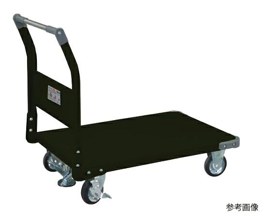●本体は粉体塗装のため荷台面に傷が付き難い台車です。●外寸：W855×D480×H855mm●均等積載荷重：300kg●荷台寸法：W800×D450mm●質量：27kg●カラー：ダークグレー●キャスター：100φゴム車●コード番号：211172