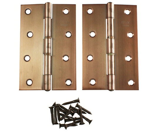 ●家具・建具の組立・補修等に最適な蝶番です。●家具・タンスの蝶番（丁番）シリーズ●家具・建具の開き扉用丁番。●開き戸の開閉軸に用いる金物です。●カラー：ブロンズ●サイズ：102mm●入数：2●コード番号：00026036