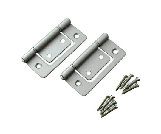 ●家具・建具の組立・補修等に最適な蝶番です。●家具・タンスの蝶番（丁番）シリーズ●家具・建具の開き扉用丁番。●枠、扉への掘り込み不要の為取り付けが簡単です。●カラー：シルバー●サイズ：64mm●入数：2●コード番号：00026037