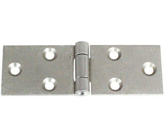 ●開き戸などの開閉軸に用いる横長タイプの金物です。●家具・建具の開き扉用丁番。●カラー：鉄生地●サイズ：25mm●仕上：鉄生地●コード番号：00032098
