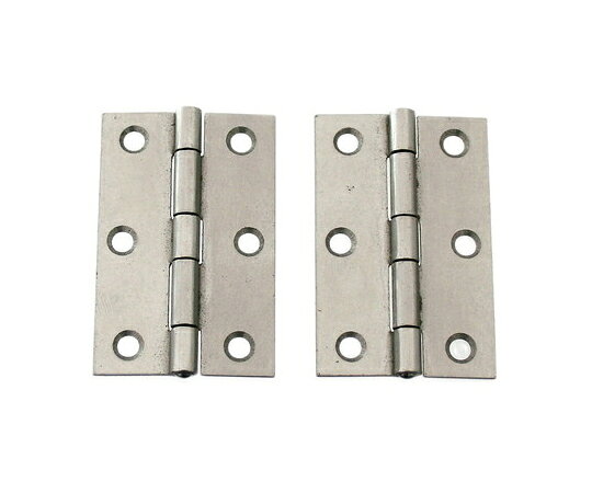 ●家具・建具の組立・補修等に最適な蝶番です。●家具・タンスの蝶番（丁番）シリーズ●家具・建具の開き扉用丁番。●開き戸などの開閉軸に用いる金物です。●材質：鉄●サイズ：64mm●入数：2●コード番号：00072625