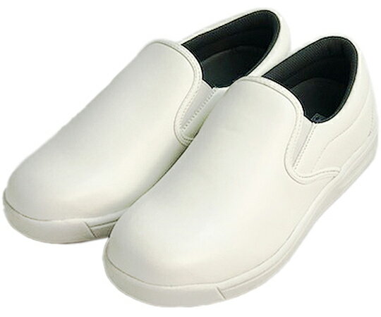 ●靴底に耐油性ゴムを採用、水と油に強く滑りにくい仕様。（JIS　T8101　準拠）●インソールにはクッション性の良い材料を使用し履き心地◎。●甲部のデザインをサイドゴムにすることにより、従来の商品より足入れが良く、脱ぎ履きしやすくスタイリッ...