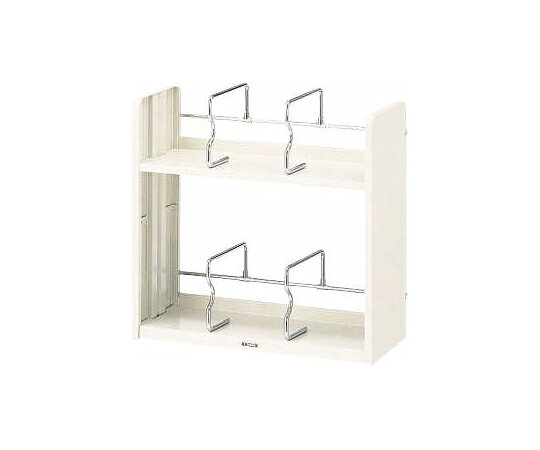 ●シリーズ名：本立●製品寸法　幅（W）：533●製品寸法　奥行（D）：227●製品寸法　高さ（H）：505●製品質量：6700●色：アイボリー●オリジナル本立（小）●組立2段式●有効幅500mm・可変棚高さ210・315mm●サポーター4本...