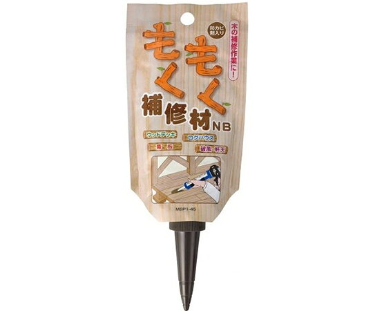 ●高硬度・高強度・高伸びの弾性接着補修材。●肉やせが少ない。●上塗り塗装も可能なノンブリードタイプ。※浸透性塗料は、塗料が硬化しないため注意。●【用途】●ログハウスやウッドデッキの補修。●木部のひび割れ補修。●容量：100mL●タックフリー...