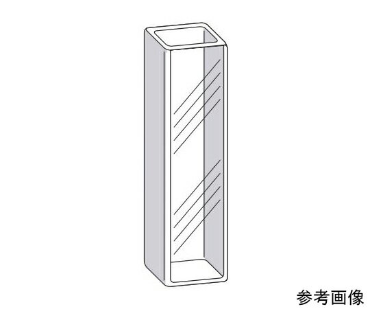 ●外寸（mm）：OL／4.5、OW／12.5、H／45.0●内寸（mm）：IL／10.0、IW／2.0●容積（mL）：0.700