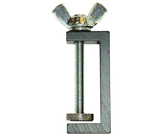 ●超小型異型精密クランプです。●サイズ：10mm×35mm●口径：25mm●内深さ：15mm●重量：18g