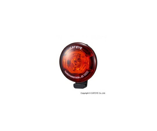 ●WEARABLEmini●クリップ、ラバーバンド取付●CR2032：1個●点灯：約60時間●スロー点滅：約550時間