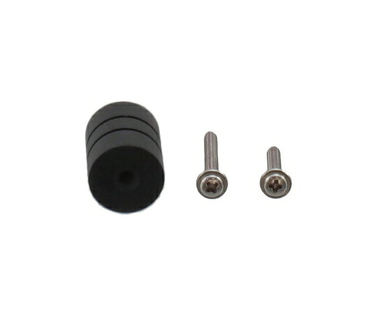 ●屋内の家具や、建具のツマミに。●4M●カラー：黒ニッケル●サイズ：φ20mm×26●材質：ステンレスビス：2本●コード番号：00030943