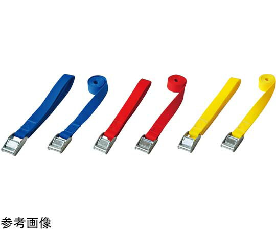 ●集会テントをしっかり固定。3色の色分けで整理もすっきり●カラー：青●同色2本1組●幅2.5×長さ90cm●重さ：80g/本●ベルト：ポリプロピレン●金具：スチール