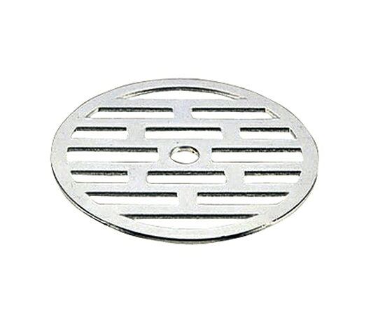 ●排水口、ワントラップなどの上にかぶせる目皿●直径：100mm●目皿の厚み：2.5mm●材質：黄銅●バス用排水目皿