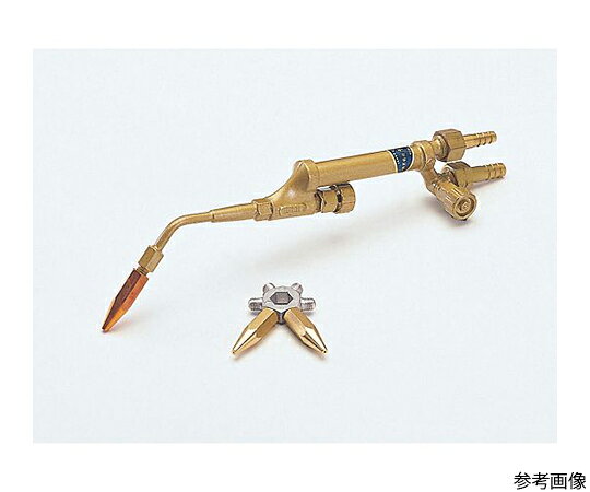 ●狭い場所での作業に最適です。●全長：305mm●質量：380g●火口：#100、#200、#315