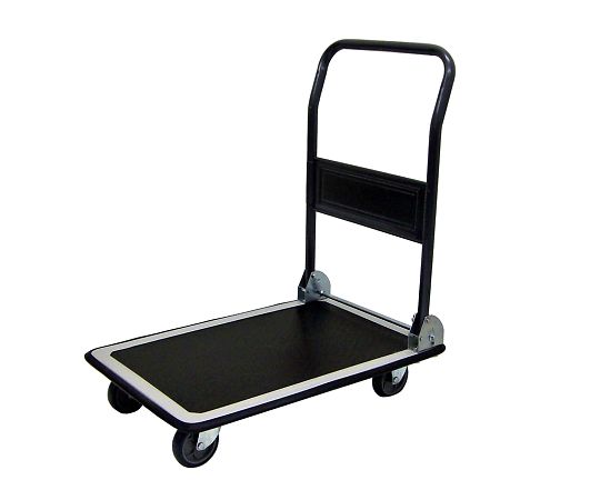 ●スチール製の頑丈な台車●ハンドル折りたたみ可能で収納に便利●150kg荷重●ハンドル：折りたたみ●積載荷重：150kg●サイズ：726×470mm●ハンドル高さ：820mm●車輪径：100mm●車輪材質：エラストマー●ストッパー：無●自重...