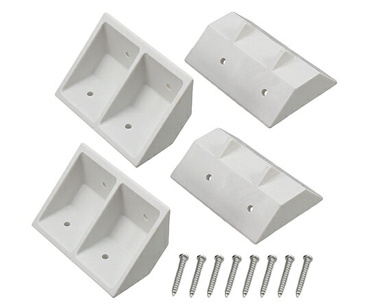 ●2×4材を使って、壁面を収納として有効活用！●WALL　TQOOL用の棚受け●アジャスターは別売りです●コード番号：00058618●材質：樹脂部品／ABS樹脂、ビス／鉄●内容物：棚受（4個入）、ネジ（16本）、取り扱い説明書（1枚）●使...