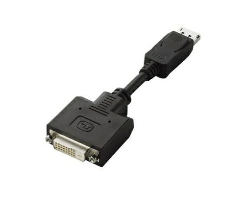 ●次世代デジタルインターフェイス規格”DisplayPort”を、DVIケーブル(DVI-D24ピン)に接続できるようにする変換アダプタです。●※DisplayPort規格とは、VESA(Video Electronics Standard...