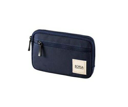 ●モバイルバッテリーやポケットWi-Fiルーター、ケーブルなどを収納できるマルチ収納ポーチ“BORSA”です。●薄くて軽量なスリムタイプです。●ポーチ内側に、ケーブルなどを分けて収納するのに便利なメッシュポケットが付いています。●ポーチ前面...