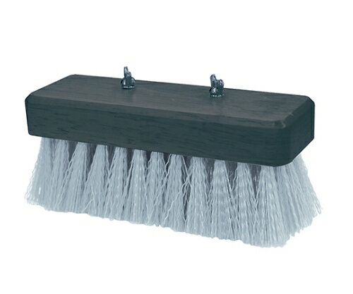 ●ニューデッキブラシ用のスペア■仕様●入数：1個●材質：頭／天然木・スチールに電着塗装、毛／塩化ビニール●寸法：(幅W)(mm)約173