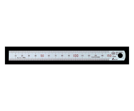 ●直尺シルバーの裏面にマグシートを貼ってあります。■仕様●長さの許容差：150mmで±0.15mm●材質：ステンレス