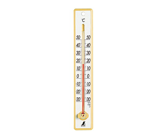 ●読み取やすい目盛数字を採用しました。■仕様●精度：±1℃●測定範囲：-30〜50℃%●1目盛：1℃●材質：本体／ポリスチレン樹脂