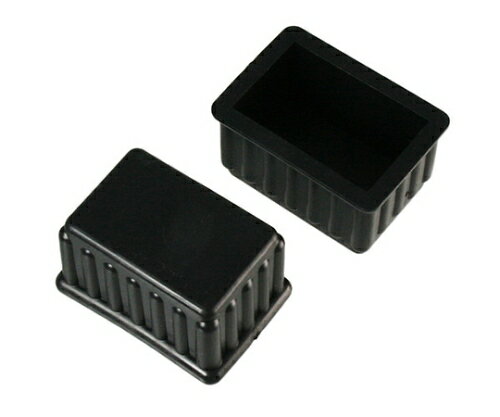 ●長方形の脚キャップです。■仕様●サイズ：44×31×25mm●サイズ：内寸23×36mm●色：黒●コード番号：00057079