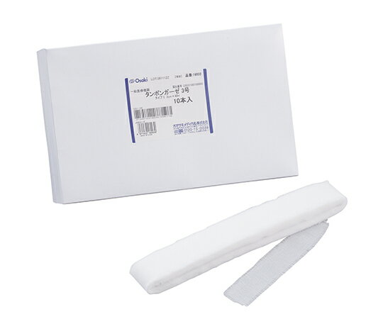 ●手術時や耳鼻科・産婦人科などで使用する、挿入ガーゼです。●裁断部分の乱糸が取り除いてあり、脱落繊維がありません。●用途にあわせてカットすることができます。■仕様●種類：1.5号●サイズ：1.5cm×40m●入数：10本入