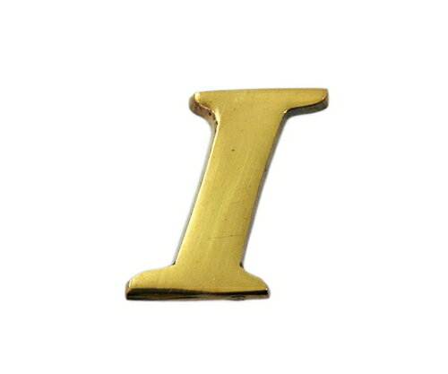 ●高級感のある真鍮製ゴールド文字です。■仕様●サイズ：約20mm●色：真鍮ゴールド●コード番号：00872683