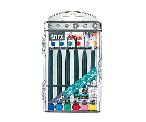 ●使用頻度の高いサイズをセットしています。■仕様●(−)1.2、(−)1.8、(−)2.3、(＋)0、(＋)00.ナット回し（メガネ用）