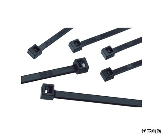●耐熱性タイプのナイロンケーブルタイです。●電線ケーブルの固定や結束に。●REACH、RoHS適合品■仕様●色：黒●幅（mm）：4.5●長さ（mm）：280●厚さ（mm）：1.45●最大結束径（mm）：76●最小結束径（mm）：5●引張強度...