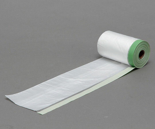 ●広げた時のサイズ 1800mm×12.5m(12.5m巻き)●カラー：グリーン●商品サイズ（mm）：φ72×120●重量（g）：200●素材：ポリエチレン、布　片面：コロナ処理対応●生産国：中国