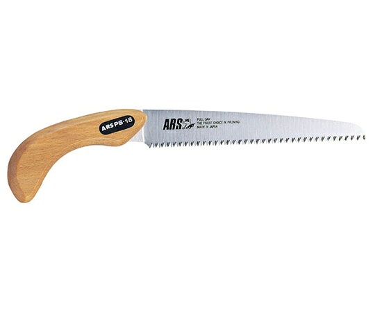 ●樹木手入れ用のロングセラー鋸。●入数：1個●全長：300mm●重量：本体/90g、サヤ/70g●刃渡り：180mm●コード番号：101018