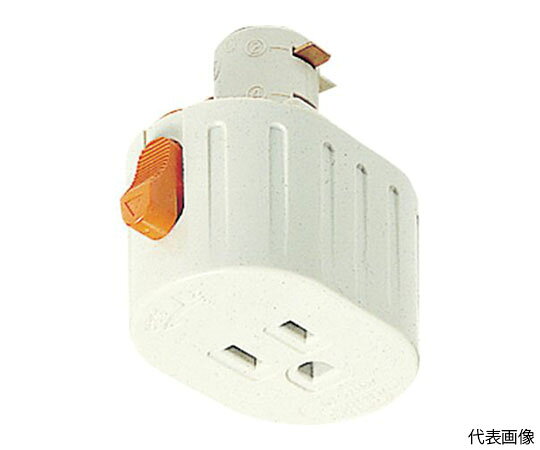 ●15Aまたは20A分岐回路にて単相100Vコンセント電源の取り出しに使用します。●上段の導体から取り出すL型と、下段から取り出すS型があります。●定格：接地2P15A125V●種類：L型●色：クリームグレイ●注意：ファクトライン100・6...