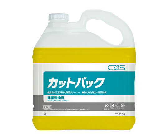 ●強力な洗浄力と確実な除菌効果を同時に発揮できる洗浄剤です。●ガラスやアルミにもダメージを与えないため、広範囲な汚れや対象物に使用が可能です。●除菌力は100倍希釈まで効果があります。●用途：多目的な除菌洗浄●容量：5L●使用濃度：10〜1...