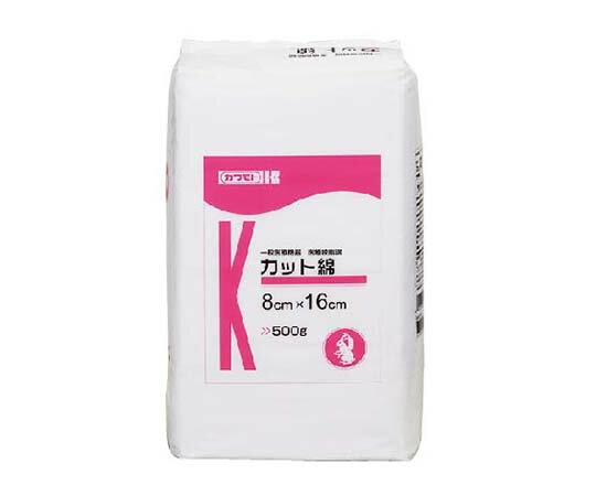 ●医療脱脂綿を、使用に適したサイズにカットした角綿です。●材質：コットン100%●サイズ：80×160mm●入数：1袋(500g)