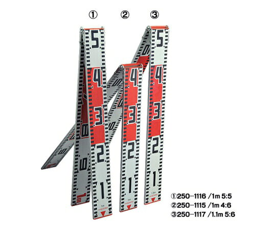 ■仕様●1m 4：6●アルミ製●60mm幅×6mm厚●入数：1本●コード番号：250-1115