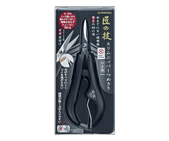 ●ツメの薄い方や細部のカットに最適。●2013年度グッドデザイン賞受賞商品。■仕様●商品サイズ：長さ123mm●重量：18g●材質：刃部／ステンレス刃物鋼、ハンドル／エラストマー●コード番号：204372