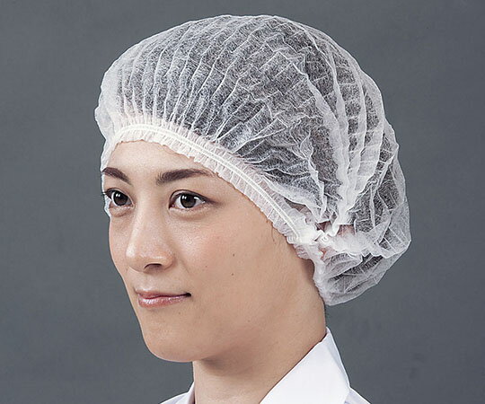 ●未使用、使用済みが判別できるキャタピラーネット■仕様●色：白●サイズ：フリーサイズ●材質：ポリプロピレン・ゴム●入数：1箱100枚入●ケース入数：10箱入●商品番号：SKY3001●カタログコード：8-1435-0301