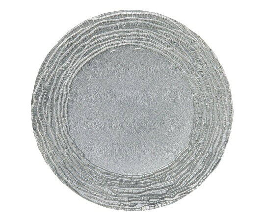 ■仕様●サイズ（cm）：32●カラー：シルバー●直径×高さ（mm）：325×27●MARRAKESH　マラケシュ　シリーズ●材質：ガラス●カタログコード：8-2305-1502●商品番号：RPLL402
