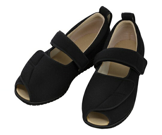 ●甲と足首2つのベルトでしっかり安定調節　●甲が全開、通気性よい●つま先の空きを少なくすることで足ゆびを守る設計にしました。●しっかりとしたカウンターが、かかとを包み込み、足が疲れにくいです。●折り返しベルトを付けてフィット感、安定感を高め...